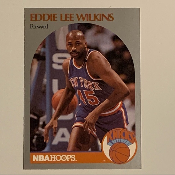 NBA HOOPS | Toys | 99 Nba Hoops New York Knicks Eddie Lee Wilkins 211 ...